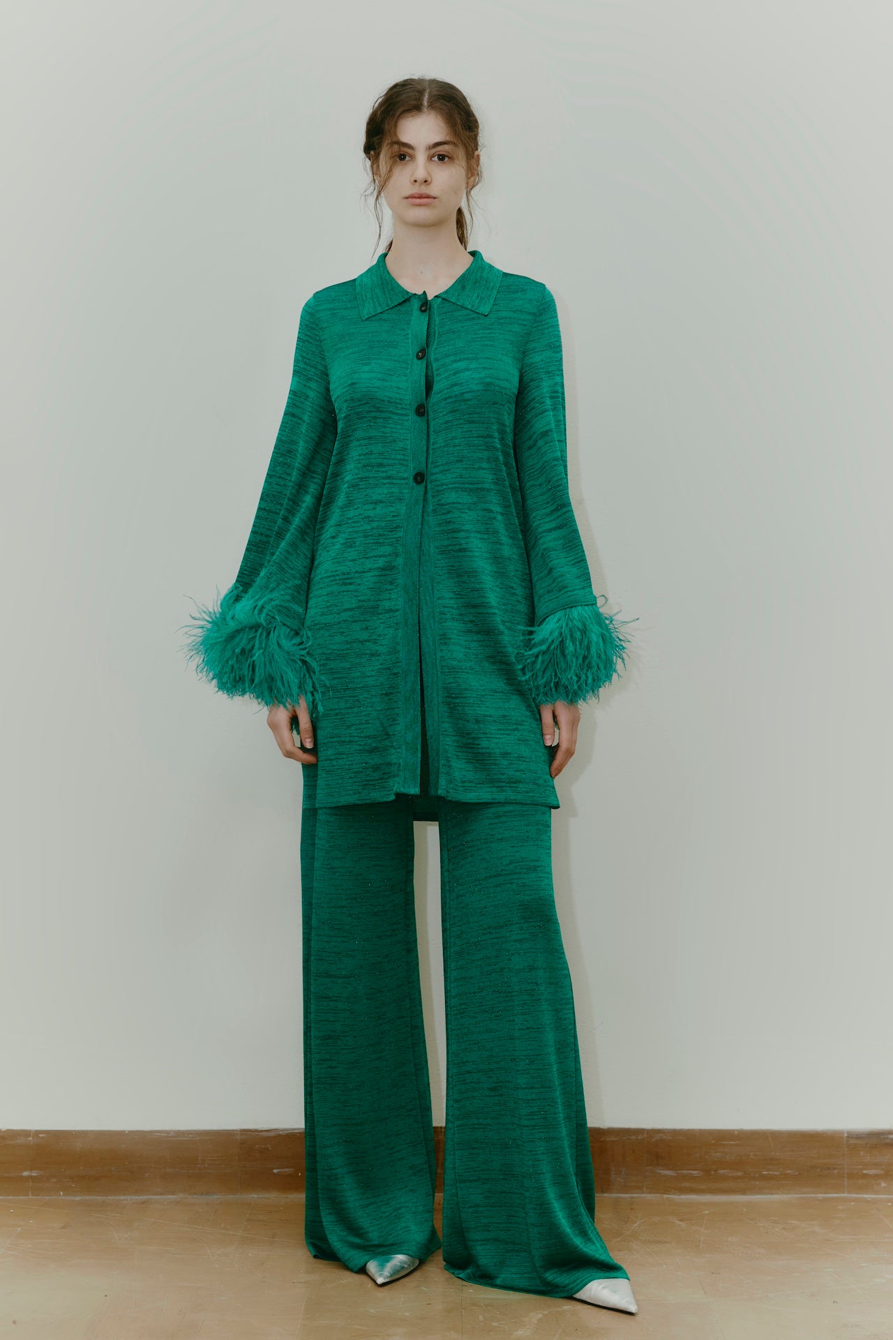 JANIS SHIRT MINT GREEN | Antonino Valenti Official Web Site